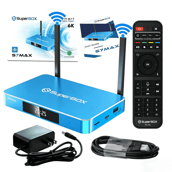 2026 Superbox S7Max Android TV Box, 4GB RAM+64GB ROM, Super Box S7 Max ...
