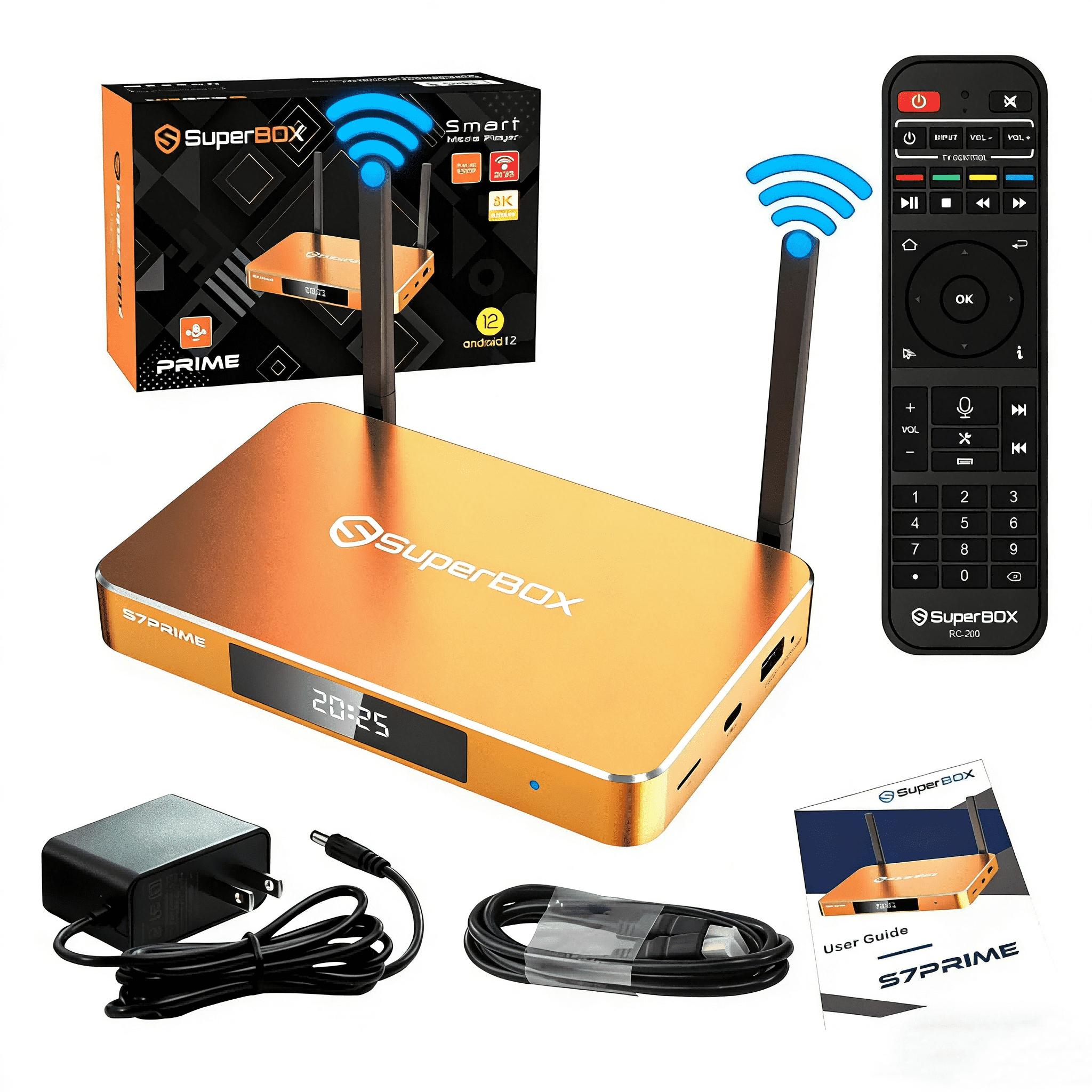 2026 Superbox S7Prime Android TV Box, 4GB RAM+128GB ROM, Super Box S7 ...