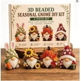 2026 Tiny 3D Beaded Animal DIY Kit, 4-Piece Handmade Beading Craft Set ...