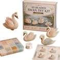 2026 Tiny 3D Beaded Animal DIY Kit, 4-Piece Handmade Beading Craft Set ...