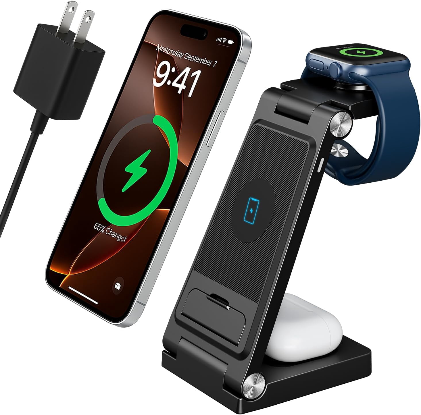 2026 Traveling Portable Wireless Fast Charger for & Android Charging ...