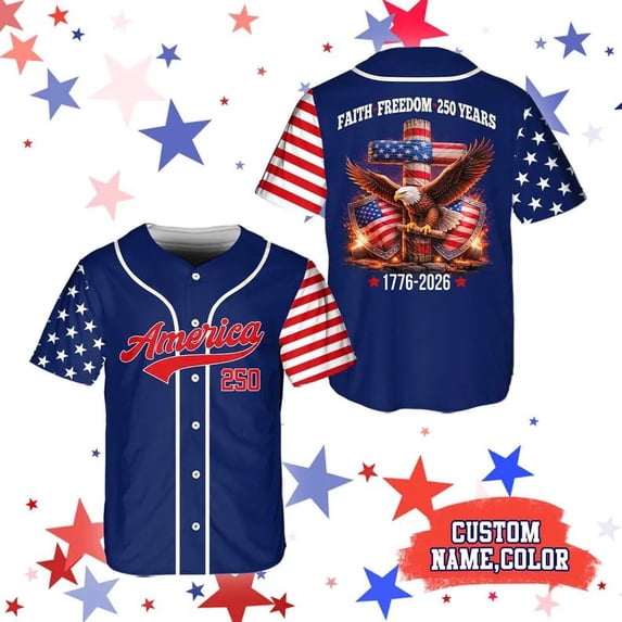 2026 USA Independence Day 250th Anniversary Commemorative Baseball ...