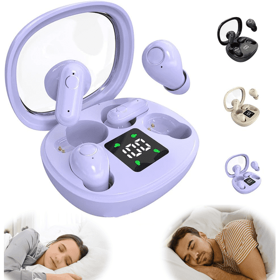 2026 Ultra Mini 2-Pack Bluetooth Earbuds, Waterproof Invisible Wireless ...