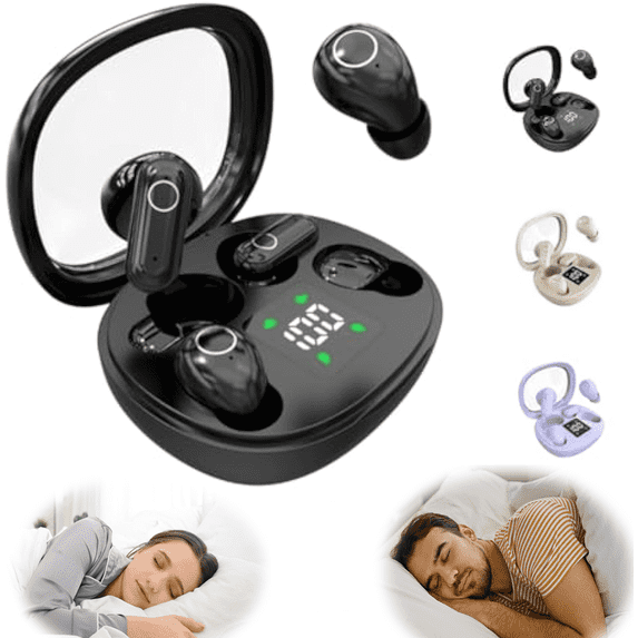 2026 Ultra Mini 2-Pack Bluetooth Earbuds, Waterproof Invisible Wireless ...