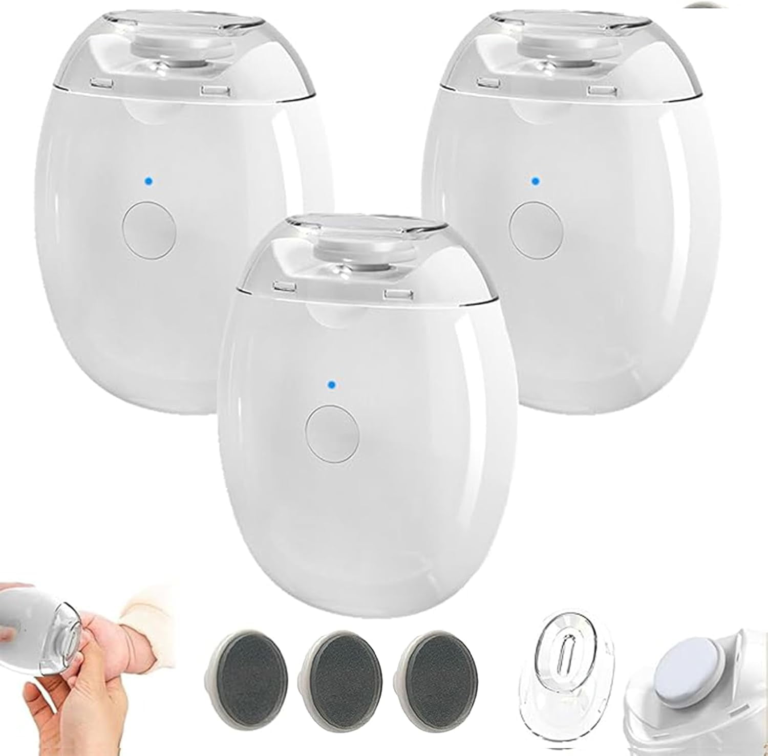 2026 Universal Automatic Fingernail Grinder with Filing Head, Smart ...