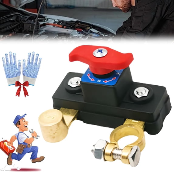 2026 Universal Battery Disconnect & Leak Protector, 12/24v Car Battery ...