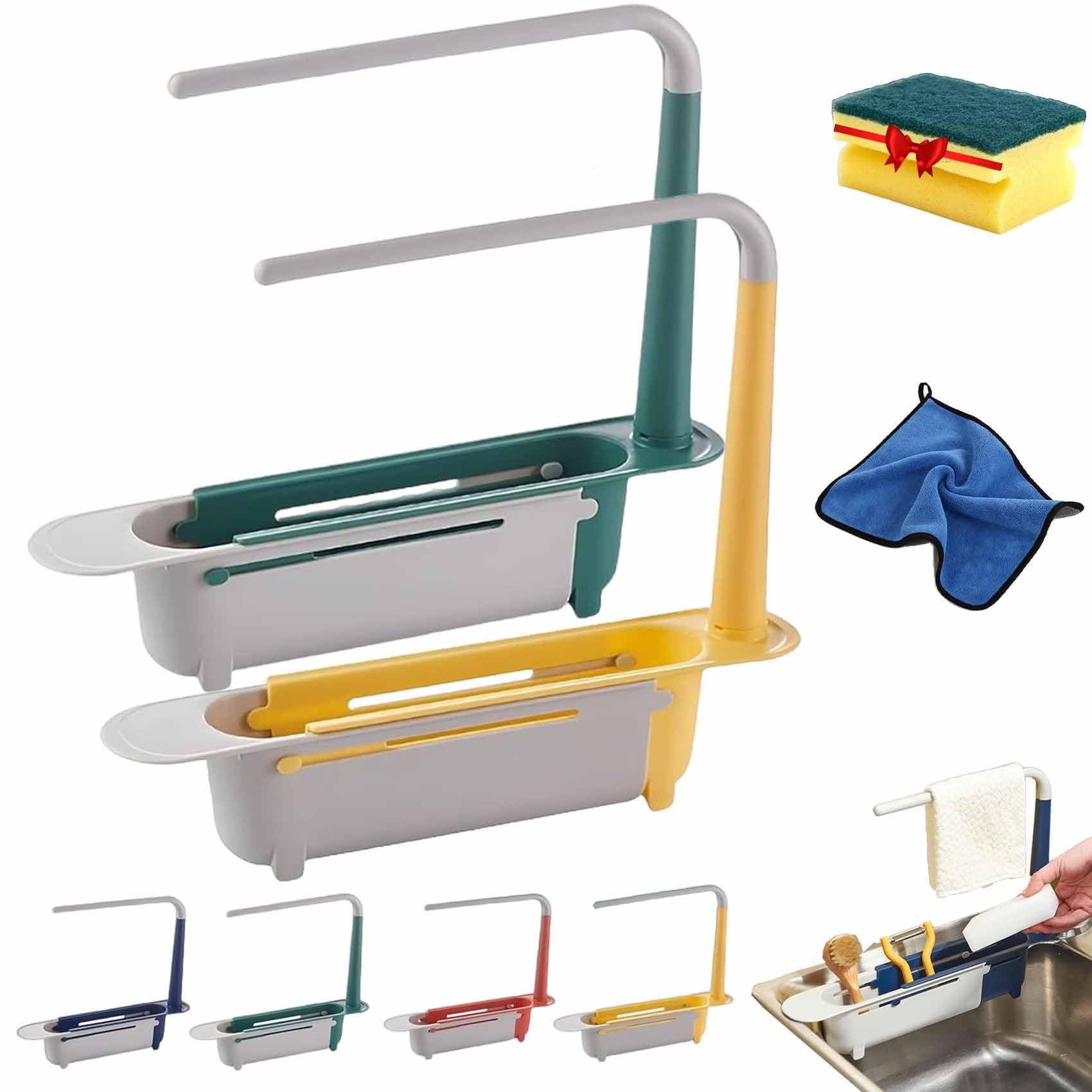 Telescopic Sink Storage Racknull