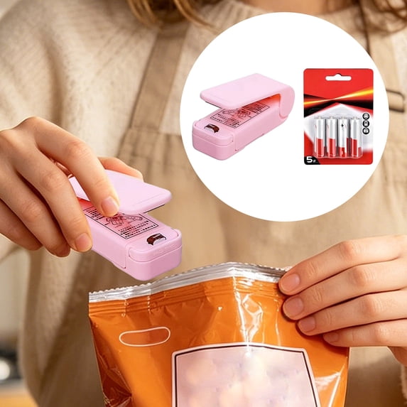 2026 Upgrade 2 In 1 Bag Sealer And Cutter Portable Bag Resealer Battery ...