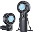 2026 Upgrade 3 In 1 Handheld Portable Turbo Fan with Ice Cooling ...