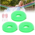 2026 Upgrade 3 PCS Windproof Clothesline with Hooks, 16.4ft Adjustable ...