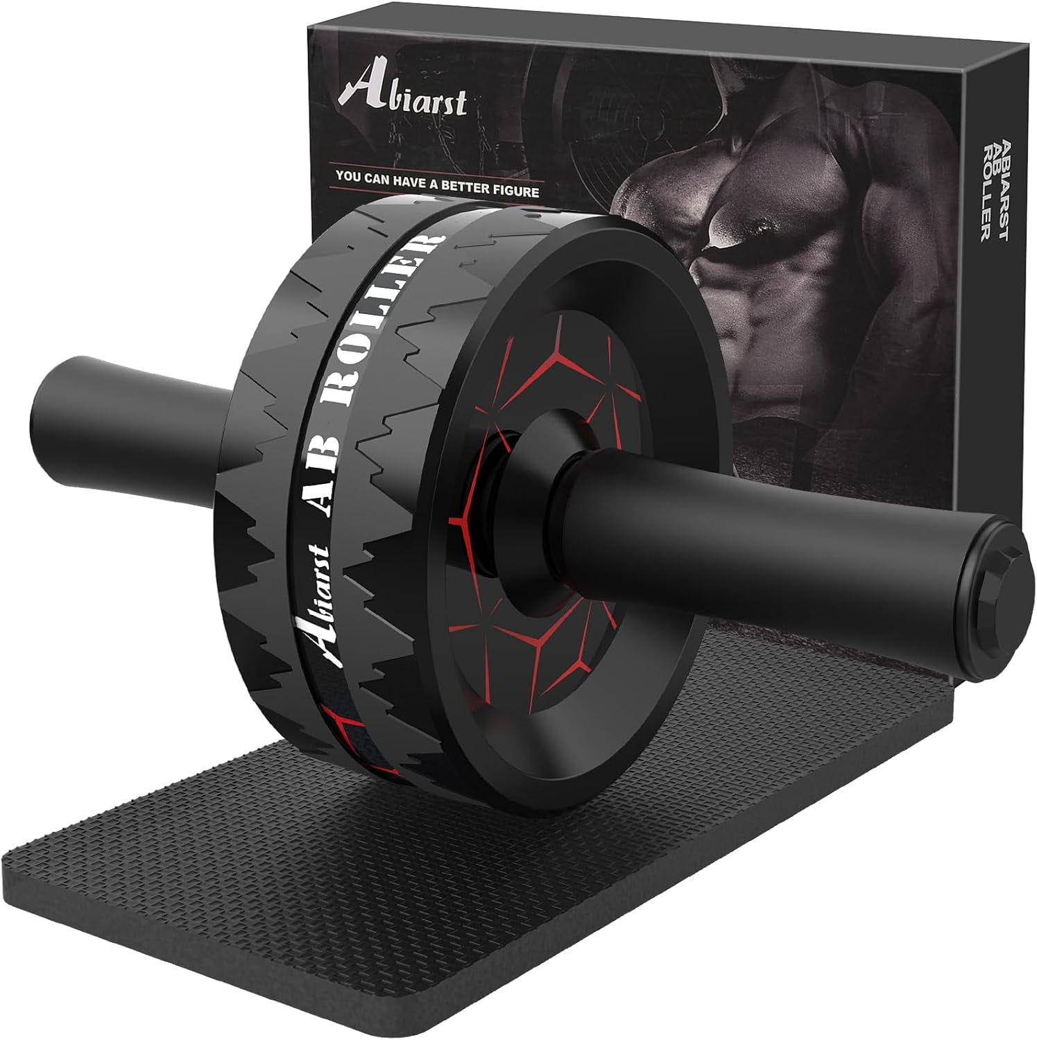 2026 Upgrade Ab Roller Wheel, Abs Workout Equipment for Abdominal ...