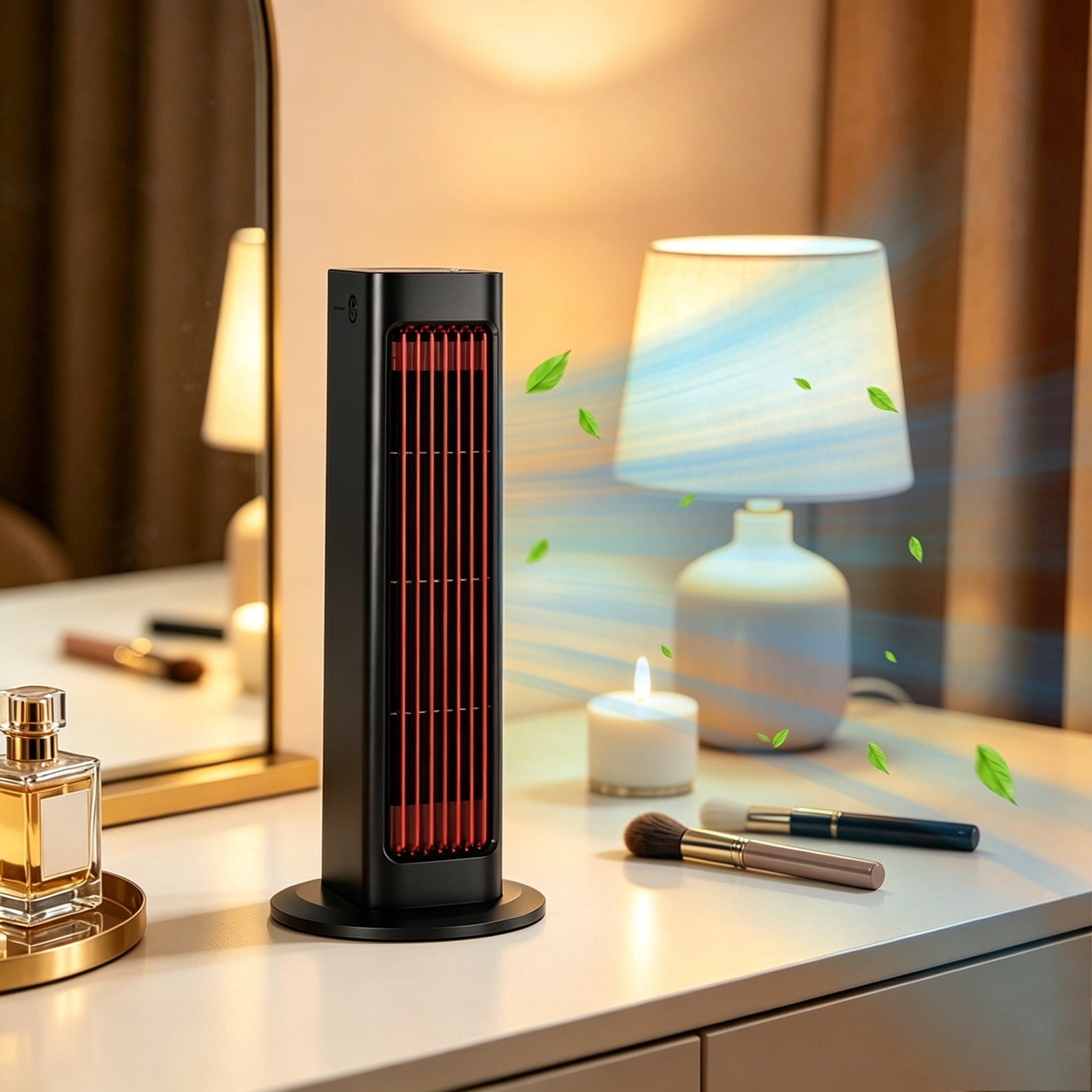 2026 Upgrade Cooling Portable Personal Air Cooler, Silent Bladeless ...