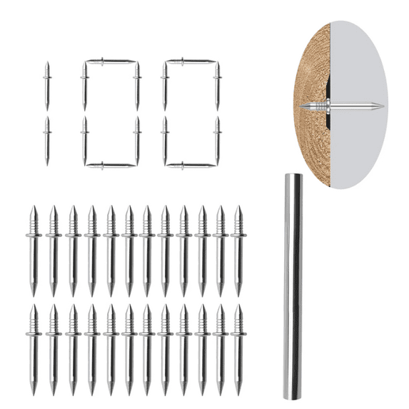 2026 Upgrade Double Headed Nails, Double-Head Skirting Thread Seamless ...