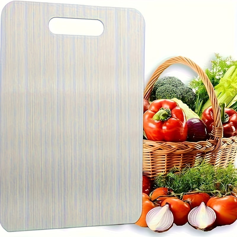 2026 Upgrade Food-Grade Stainless Steel Cutting Board - Easy Clean ...