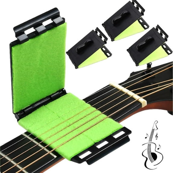 2026 Upgrade Fret Floss Guitar String Cleaner, 360° Wrap Scrubber for ...