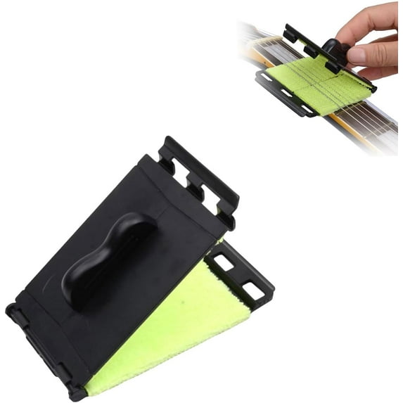 2026 Upgrade Fret Floss, Guitar String Cleaner Scrubber for Fretboard ...