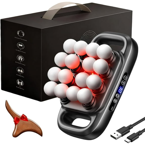 2026 Upgrade Husband 2.0 Knot Buster, 16 Heads Deep Tissue, 30 ...