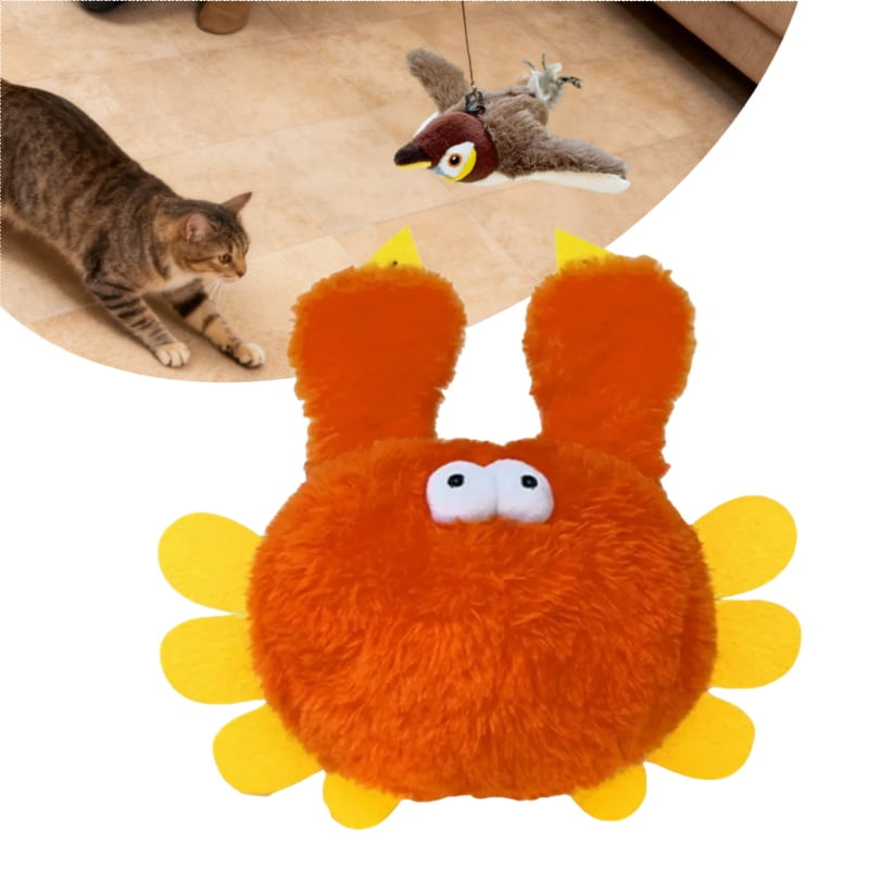 2026 Upgrade Interactive Chirping Bird Cat Toy,Flapping Wingss with ...