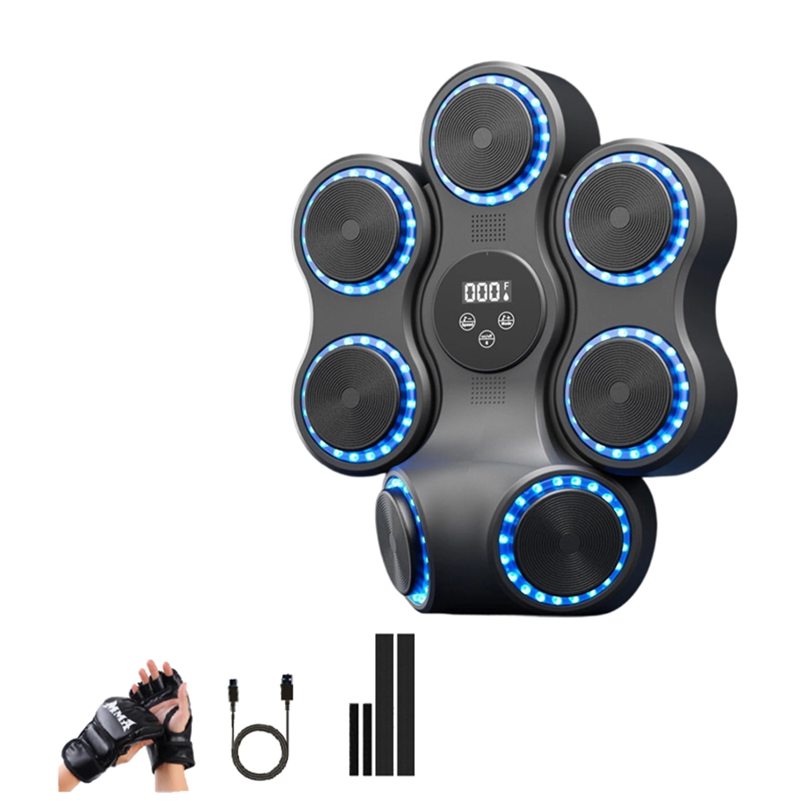 2026 Upgrade Music Boxing Machine Adults, Wall Punching Machine with ...