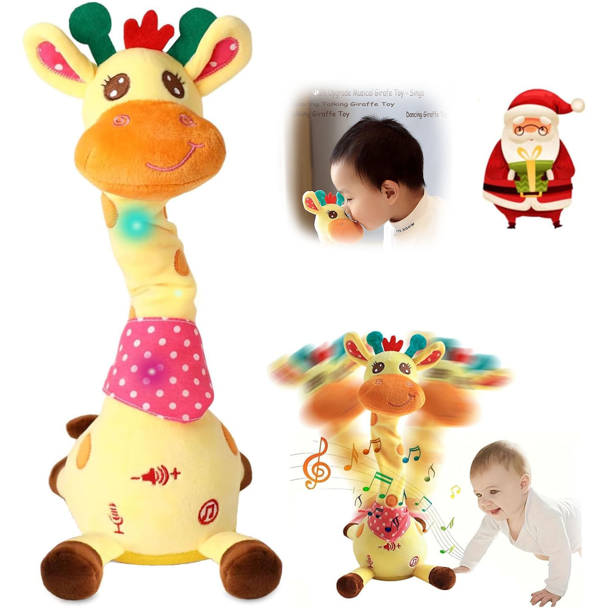 2026 Upgrade Musical Girafe Toy - Sings,Talking Giraffe Toy,Dancing ...