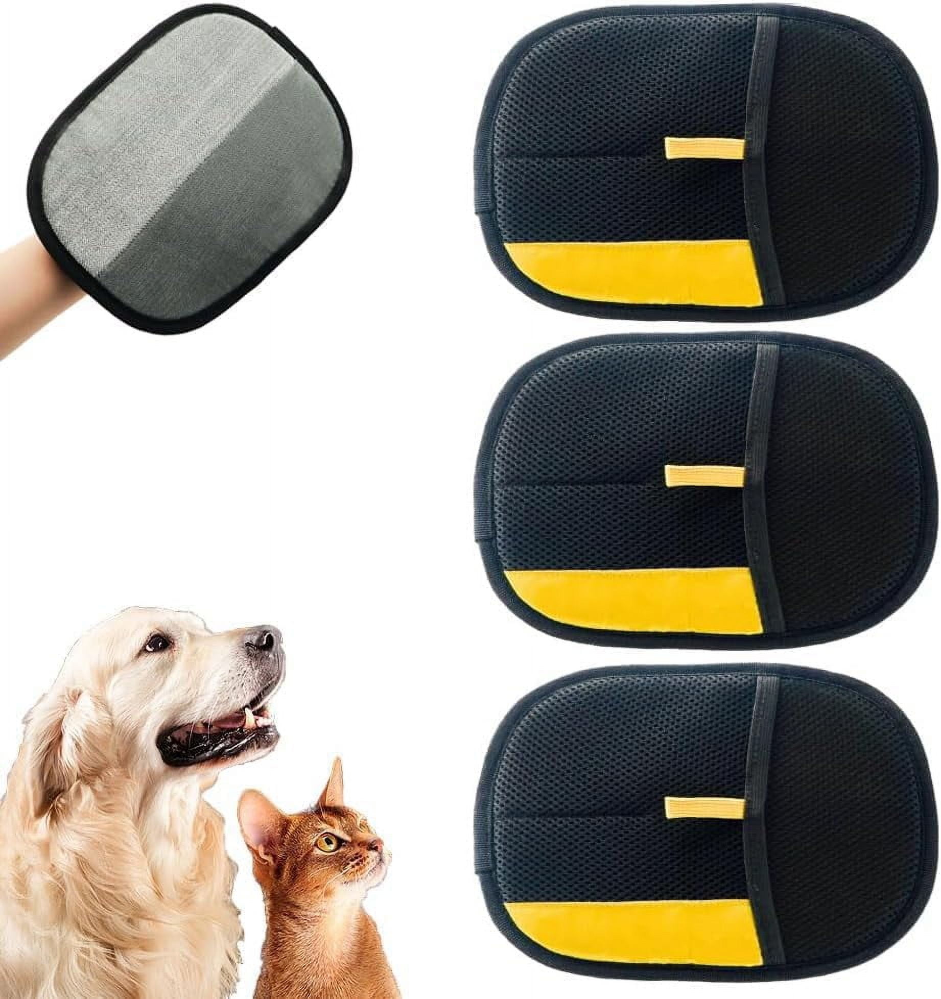 2026 Upgrade Pet Hair Remover Electrostatic Gloves, Reusable Pet Hair ...