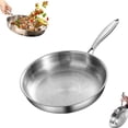 2026 Upgrade Pure Titanium Classic Pan with Lid , Scratch-Resistant, No ...