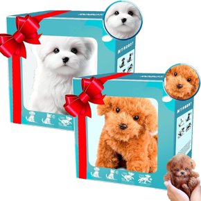 Lifelike Puppy Dogs
