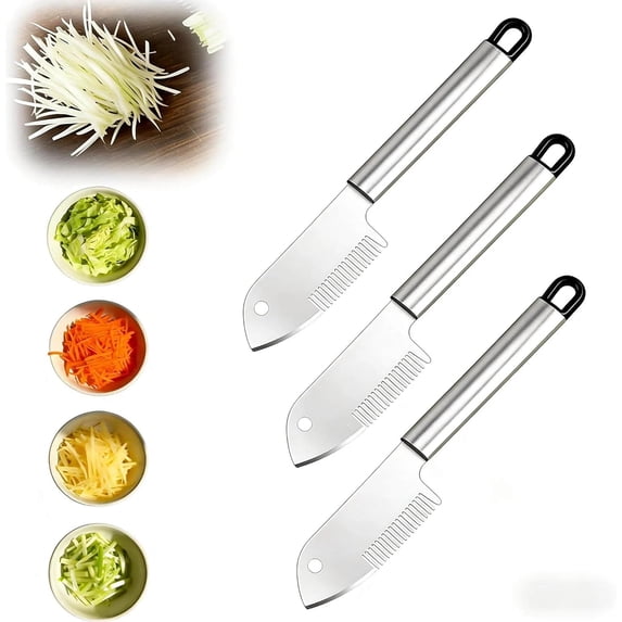 2026 Upgrade Stainless Steel Multi-purpose Julienne Peeler, Precision ...