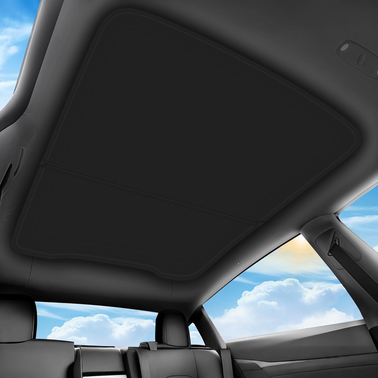 2026 Upgrade for Tesla New Model Y Juniper 2025 2026 Sunshade Roof [No ...