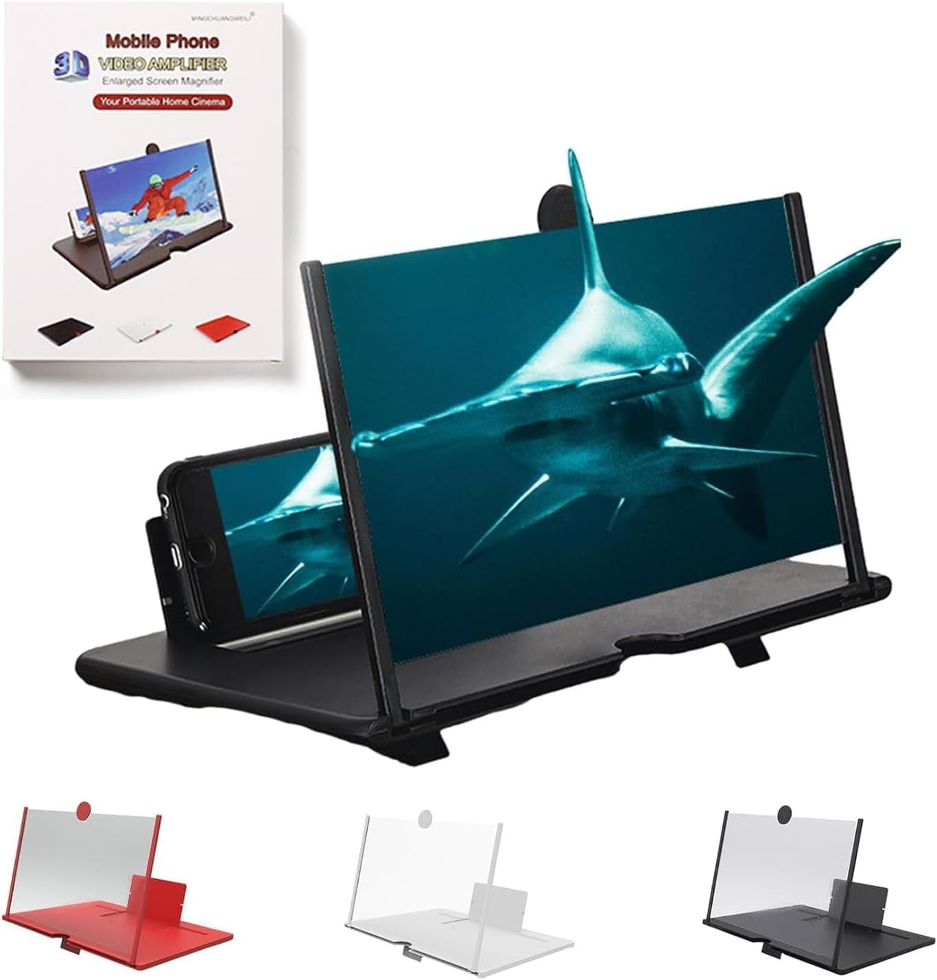 2026 Upgrade Ultra-HD Mobile Phone Magnifier 10/12/14/16/18 Inch ...