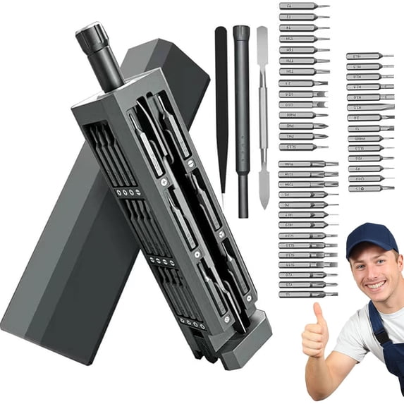 2026 Upgraded 44-in-1 Precision Screwdriver Set - For Effortless, High ...