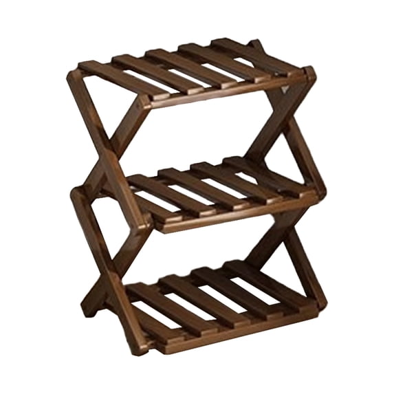 2026 Upgraded 9-Tier No-Assembly Bamboo Shoe Rack – Foldable, Space ...