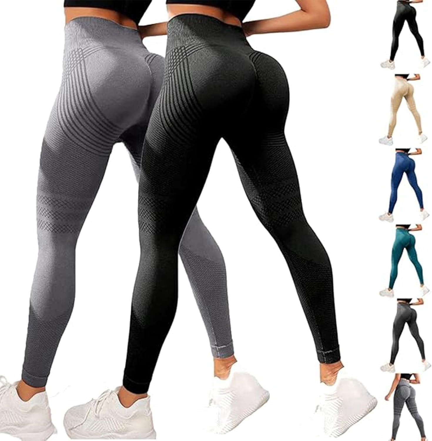 2026 Upgraded Anti Cellulite Leggings for Women, 3d Compression ...