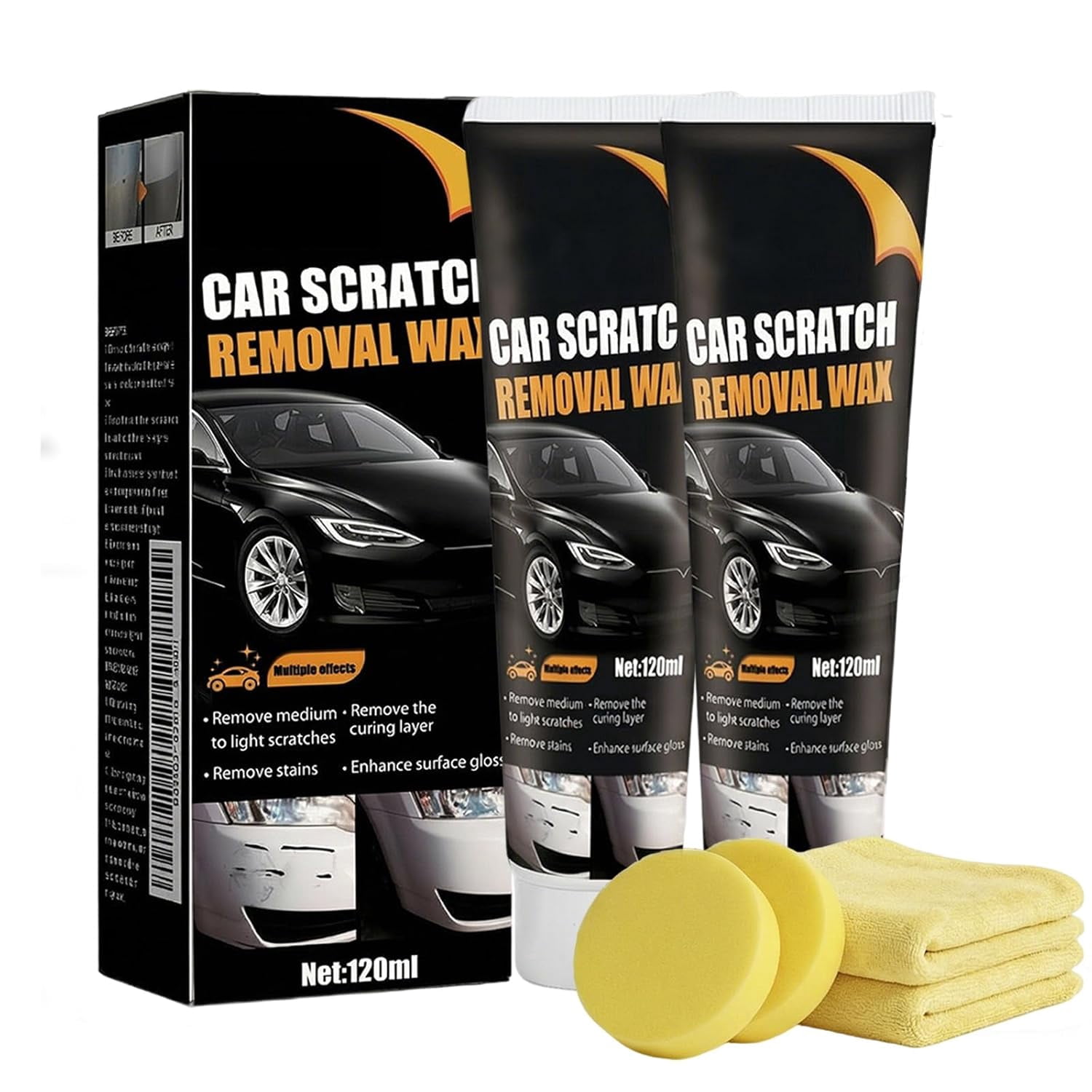 2026 Upgraded Car Scratch Remover for Vehicles, Effective Car Paint ...