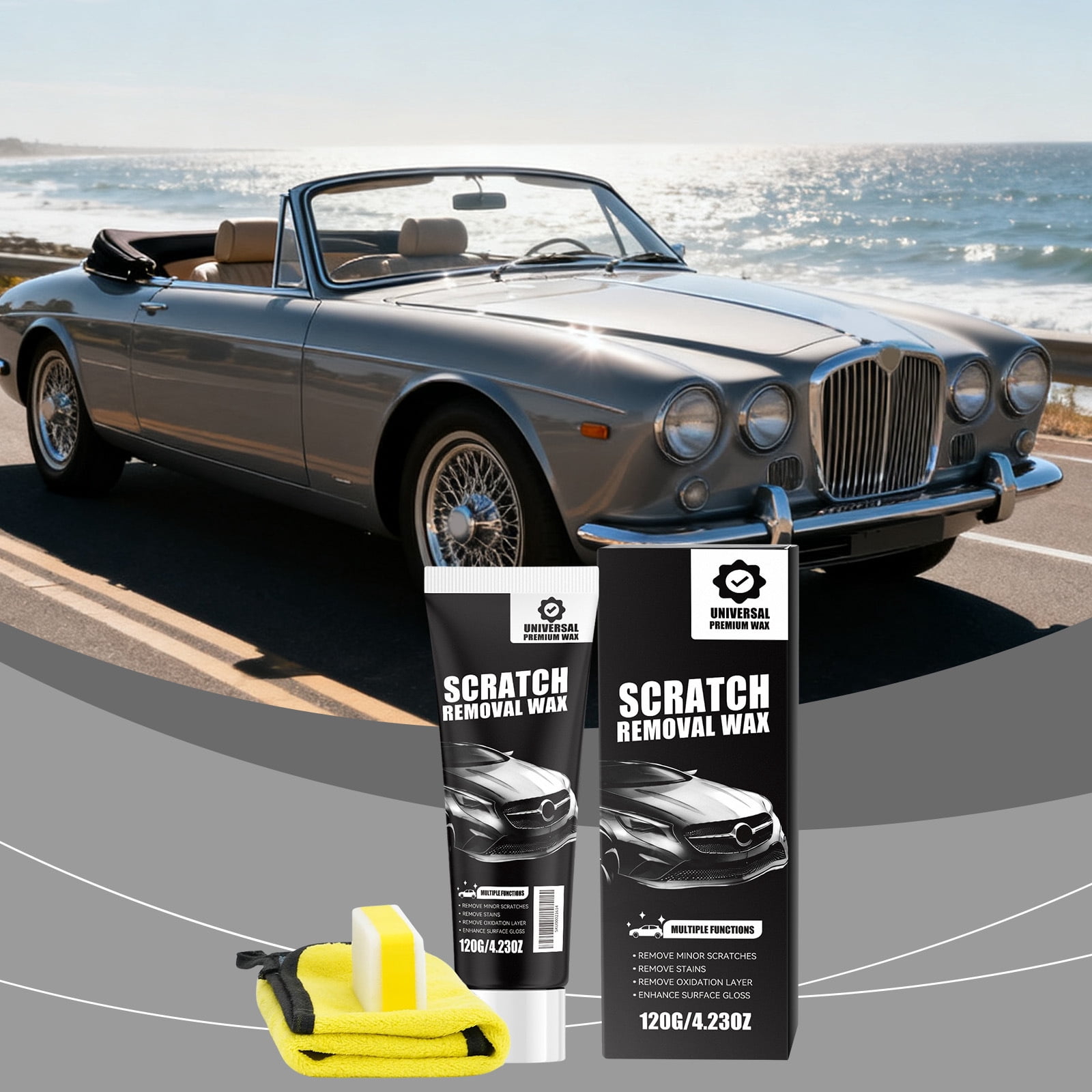 2026 Upgraded Car Scratch Remover for Vehicles, Effective Car Paint ...
