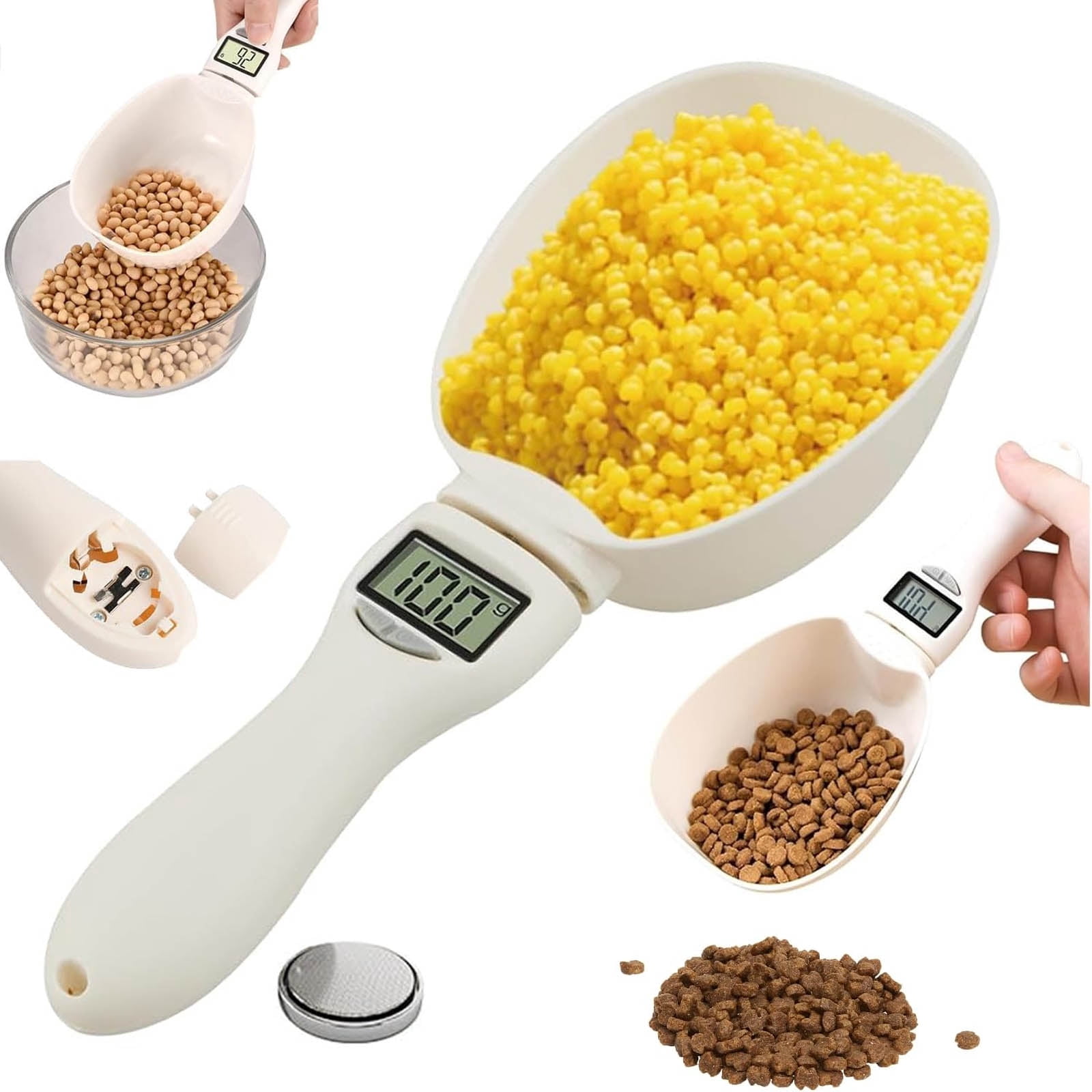 2026 Upgraded Electronic Measuring Cup, Weighing Food Scale with ...