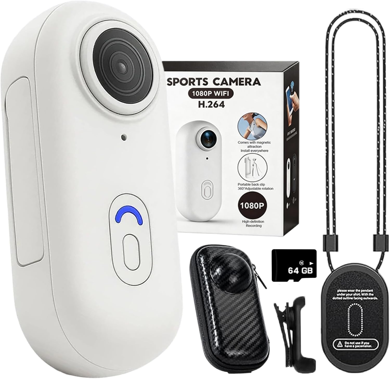 2026 Upgraded HD Action Camera, 4K Waterproof Motorcycle Camera with ...