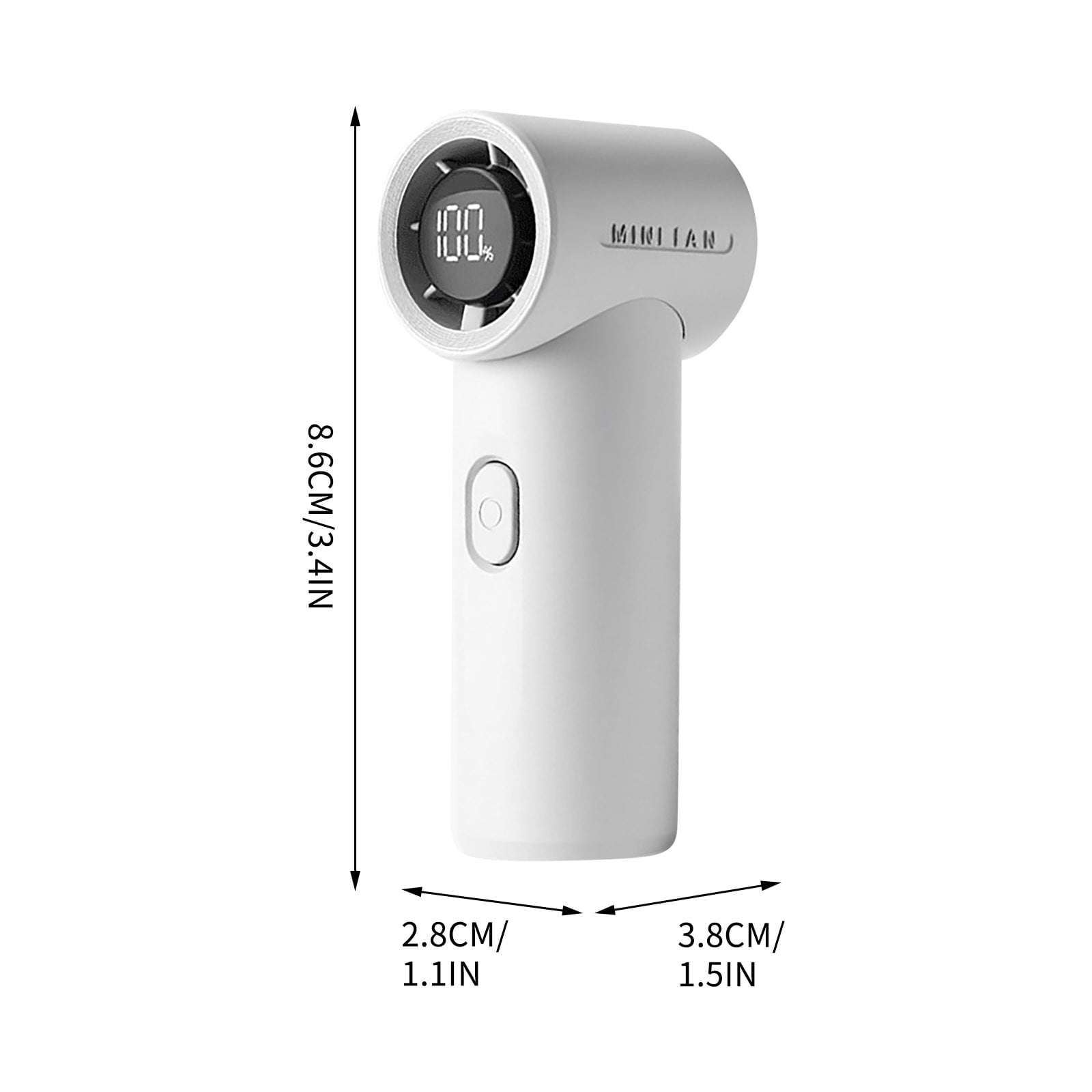 2026 Upgraded Handheld Fan, Portable Rechargeable Cooling Fan, 100 ...