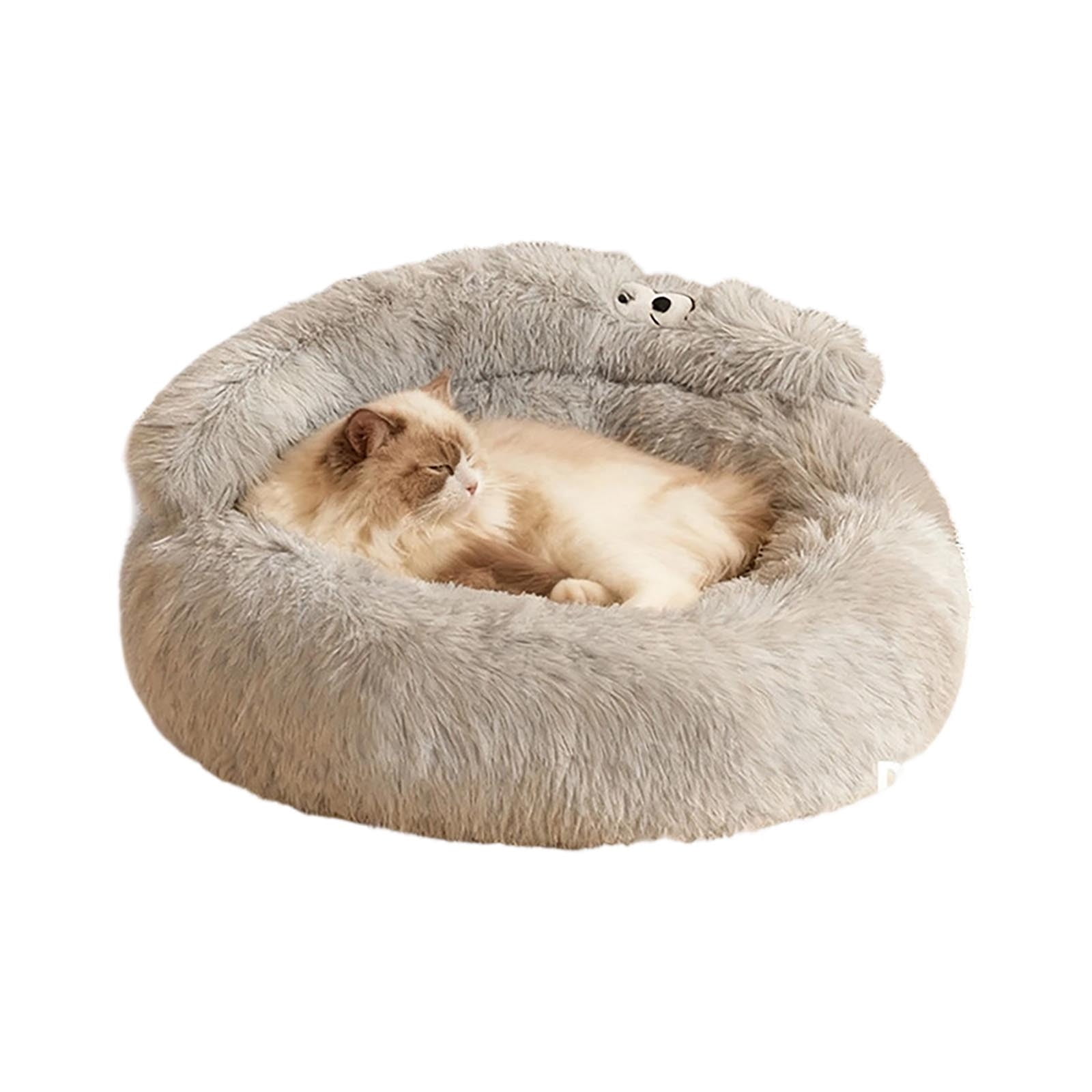 2026 Upgraded Indoor Pet Bed Portable Durable Soft Covered Comfort ...