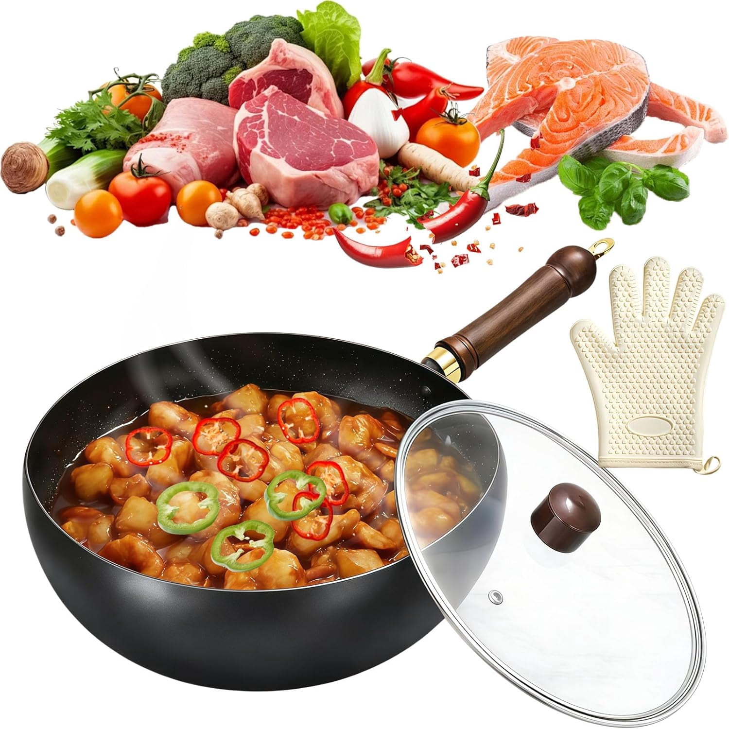 2026 Upgraded Japanese Cooking Cast Iron Pot, Japanese Hand-Forged Non ...