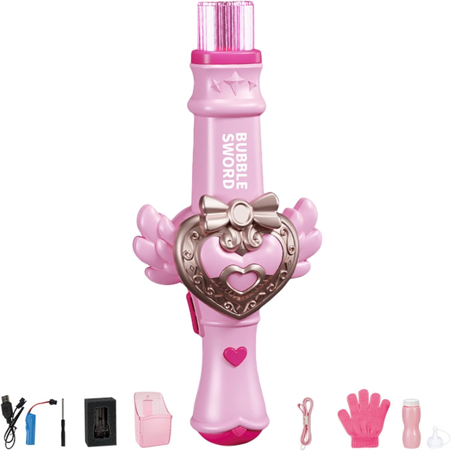 2026 Upgraded Magic Fog Bubble Wand – Rechargeable Electric Smoke ...