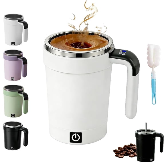 2026 Upgraded Magnetic Coffee Stirrer Automatic Stirring Mug,Self ...