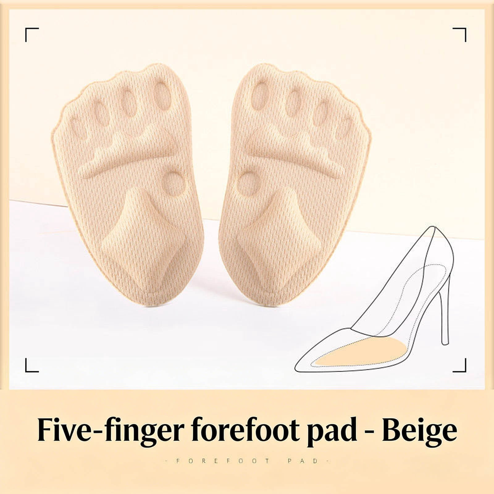 2026 Upgraded Metatarsal Pads, Breathable Forefoot Cushion Insoles ...