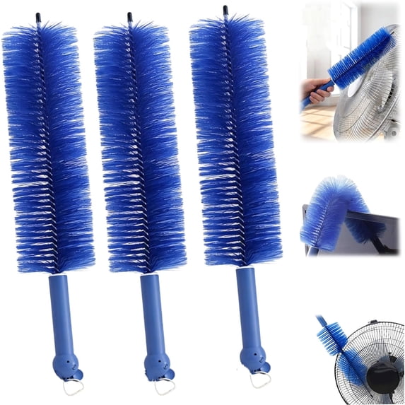 2026 Upgraded Microfiber Duster, Bendable Fan Cleaning Brush for Home ...