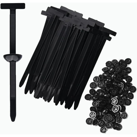 2026 Upgraded Nylon Universal Cable Tie Buckle For Car, UV Resistant ...