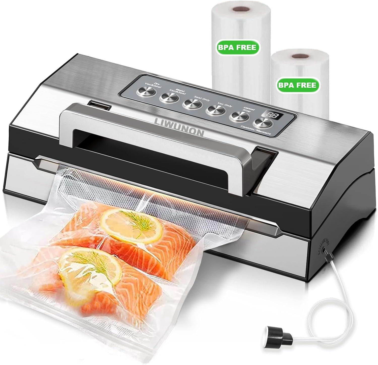 2026 Upgraded Precision Fast-Vacuum Sealer, Commercial Full Automatic ...