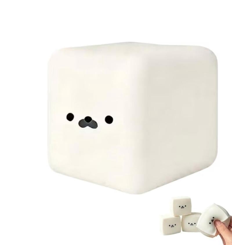 2026 Upgraded Premium Tofu Seal Squishy Stress Ball, Slow Rise Stress ...