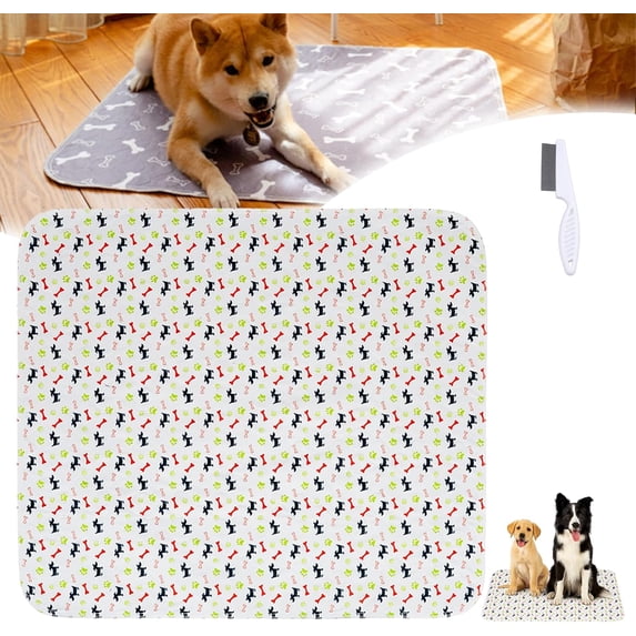 2026 Upgraded Puppy Pee Pads for Dogs with Pheromones, Washable Puppy ...