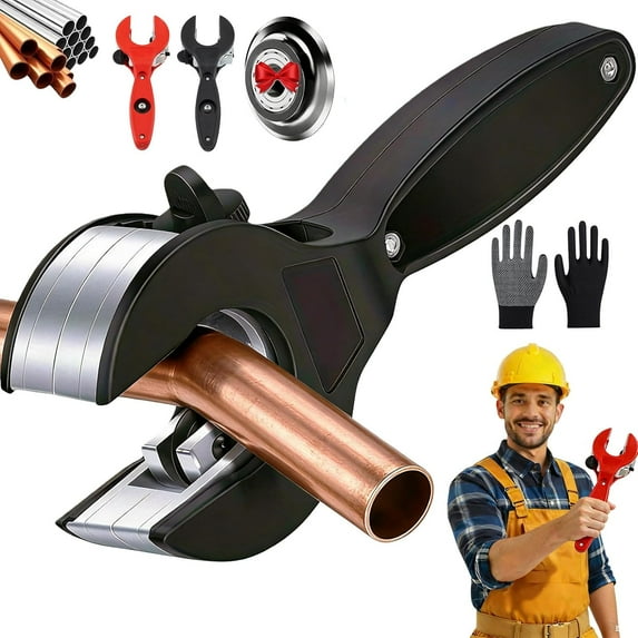 2026 Upgraded Ratchet-type Pipe Cutter, 2 in 1 Close Quarters ...