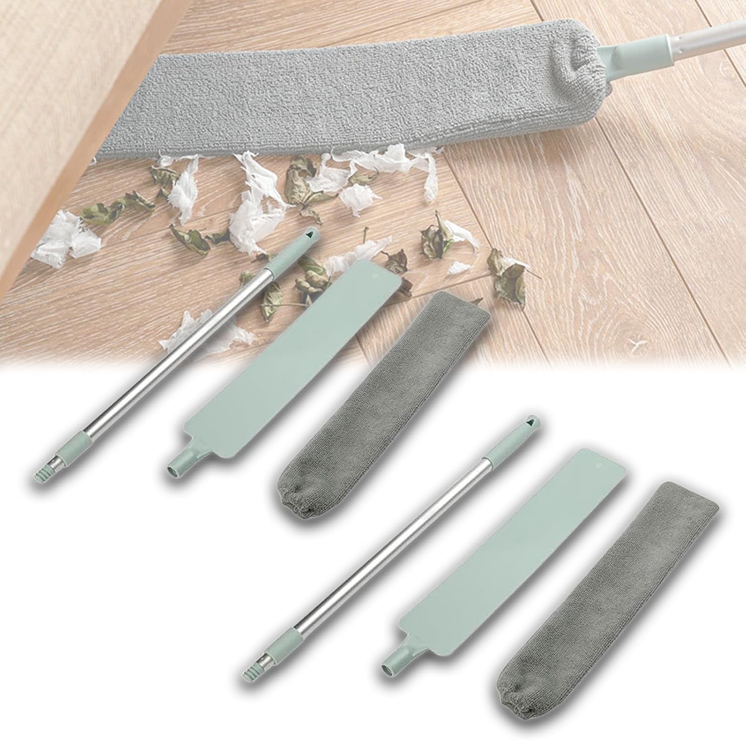 2026 Upgraded Retractable Gap Dust Cleaning Artifact, Extendable ...